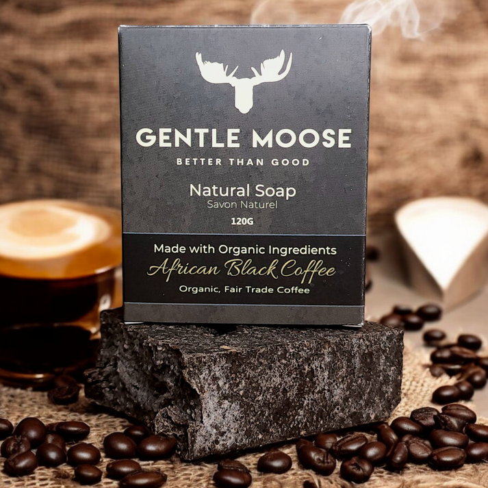 Gentle Moose - Natural African Black Soap with Lavender