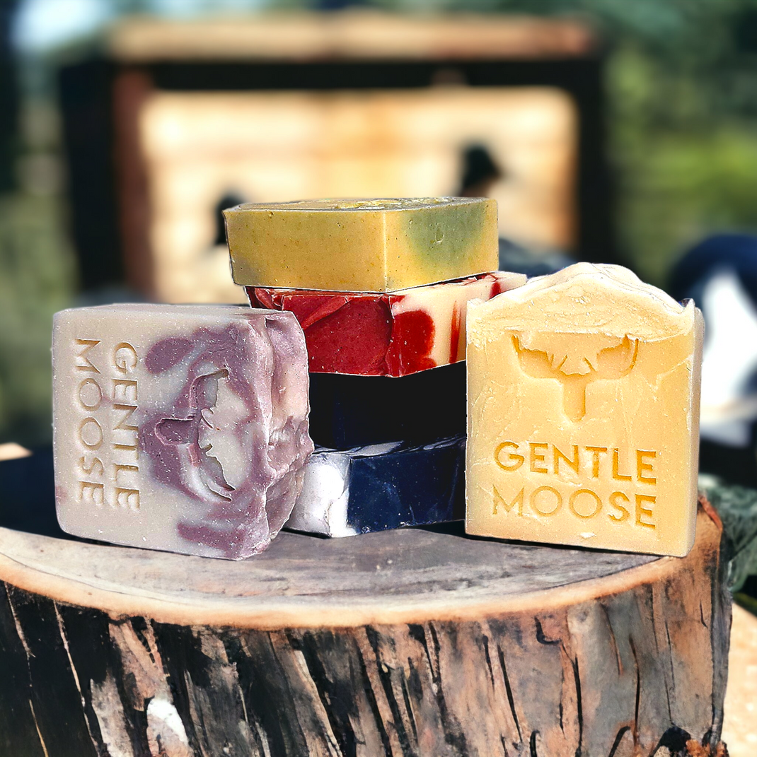 Gentle Moose - Natural African Black Soap with Lavender